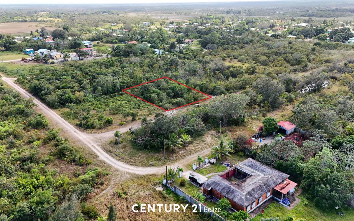 Corner lot in Maxboro Community For sale - Century 21 Belize